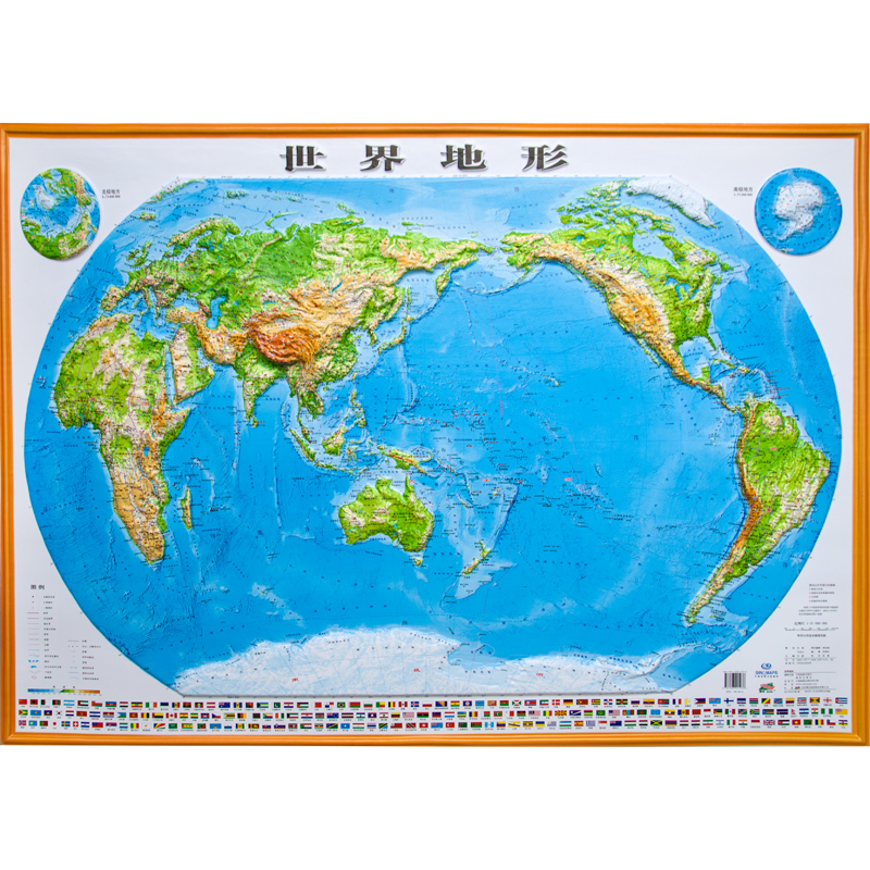 世界3d地形图,中地形图,地形图版_大山谷图库